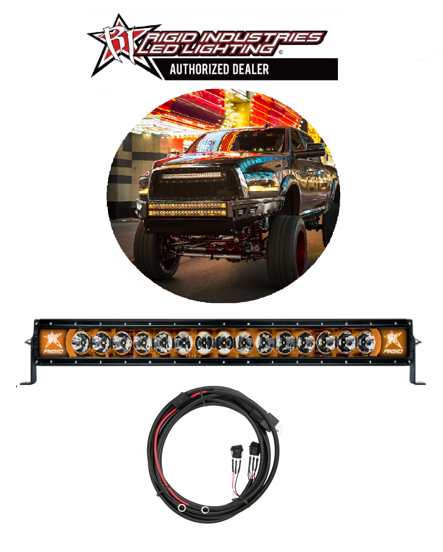 Rigid Industries Dually D Series PRO - Spot - Pair Led Light Kit ...